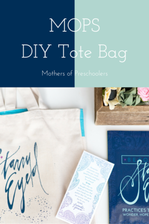 DIY MOPS Tote Bag - Kate Eschbach