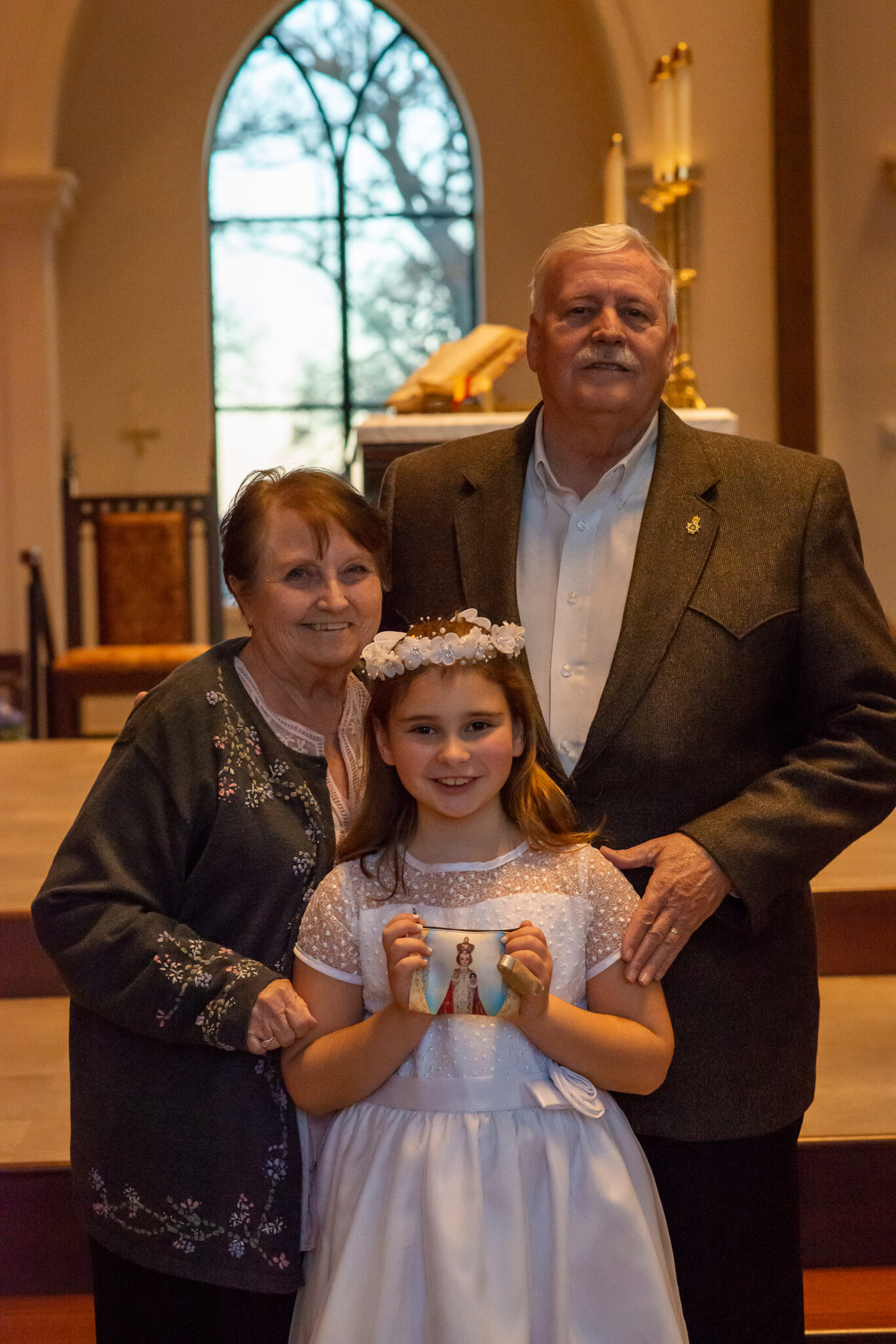 Mary Alice's 1st Communion - Kate Eschbach